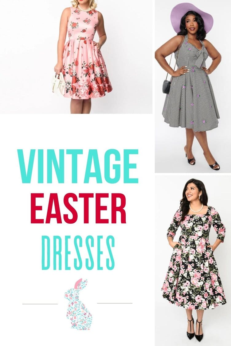 Vintage-Inspired Easter Dresses for Women - Retro Housewife Goes Green