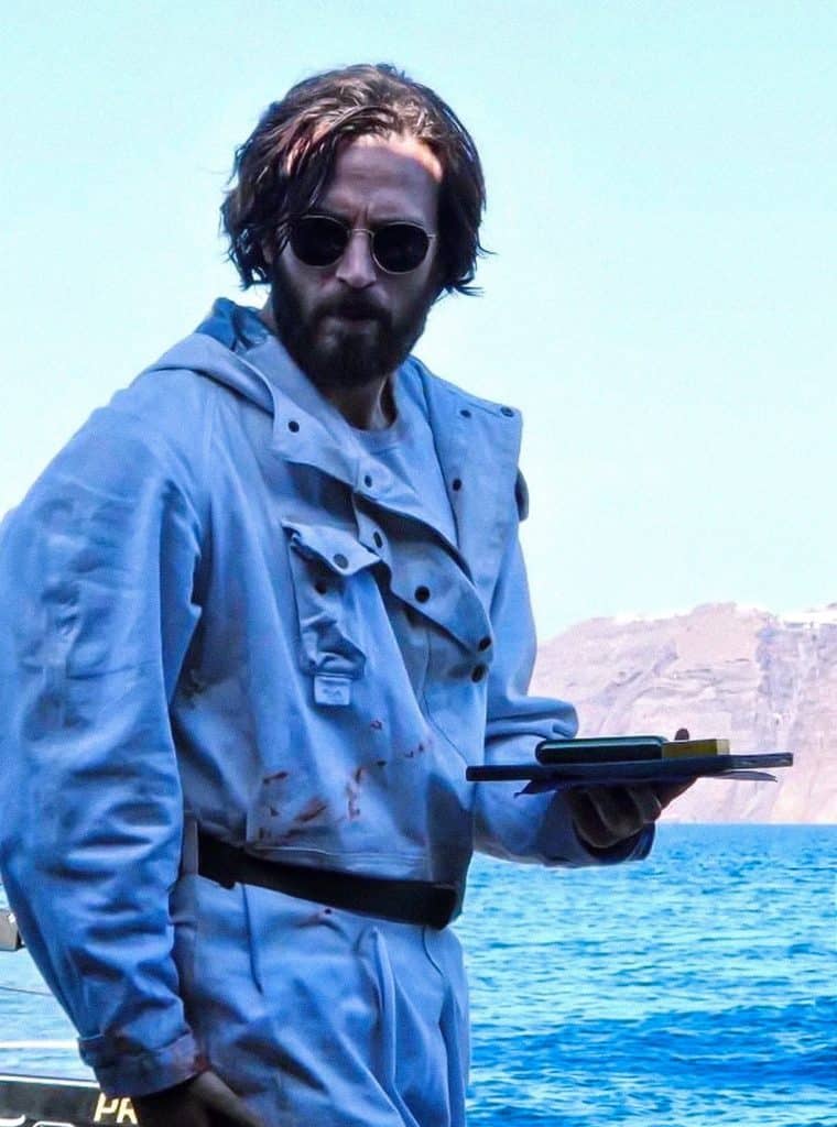 Exclusive First Look: Chris Evans on the Set of Romain Gavras’ Sacrifice