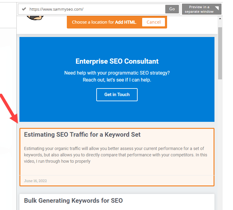 Injecting HTML Code “Server-Side” with Cloudflare | SammySEO