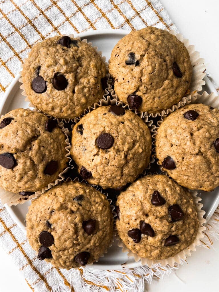 Oatmeal Chocolate Chip Muffins - Hello Spoonful