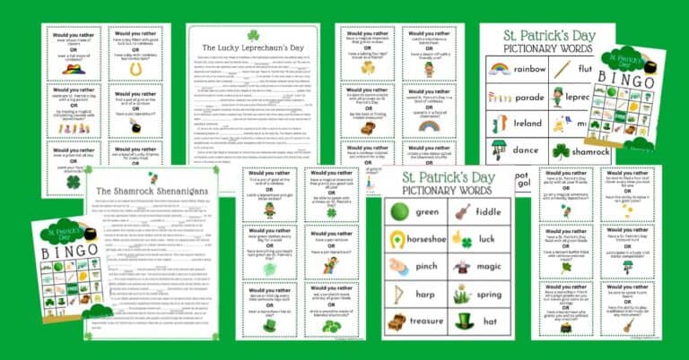 Fun St. Patrick's Day Mad Libs
