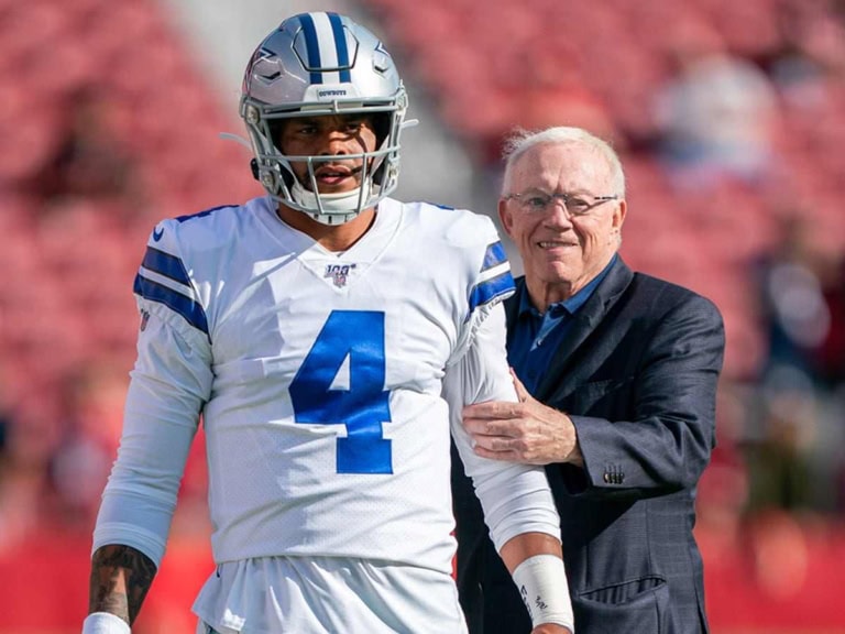 Jerry Jones shares surprising details about Dak Prescott, Ezekiel ...