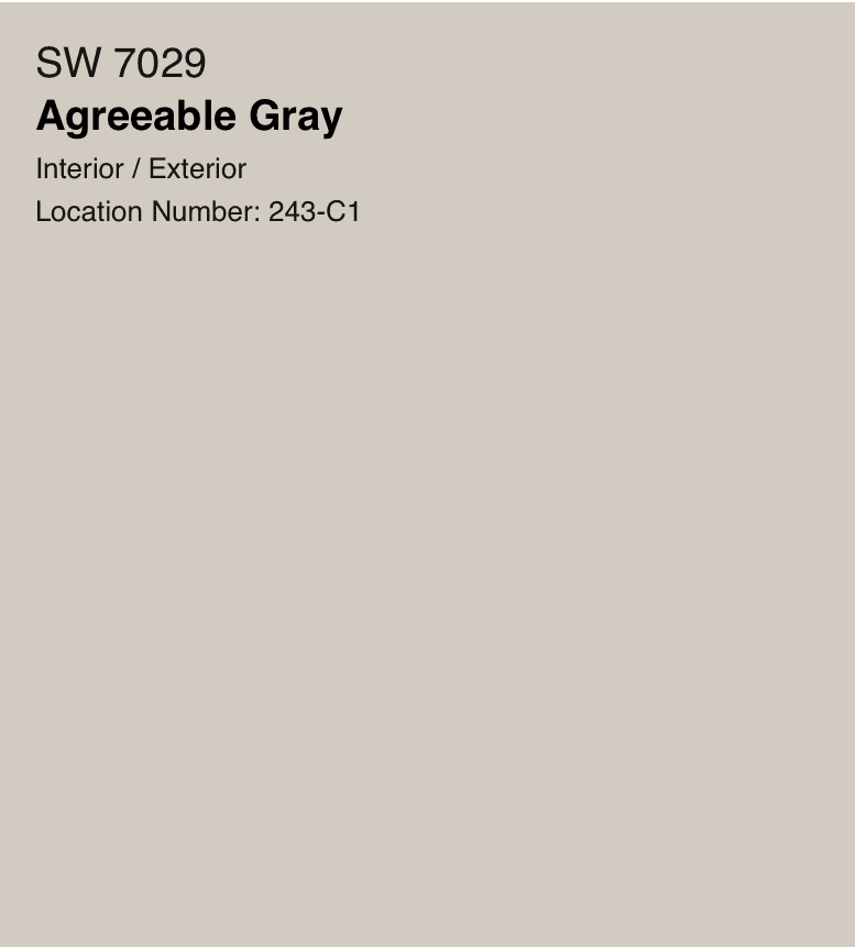 agreeable gray