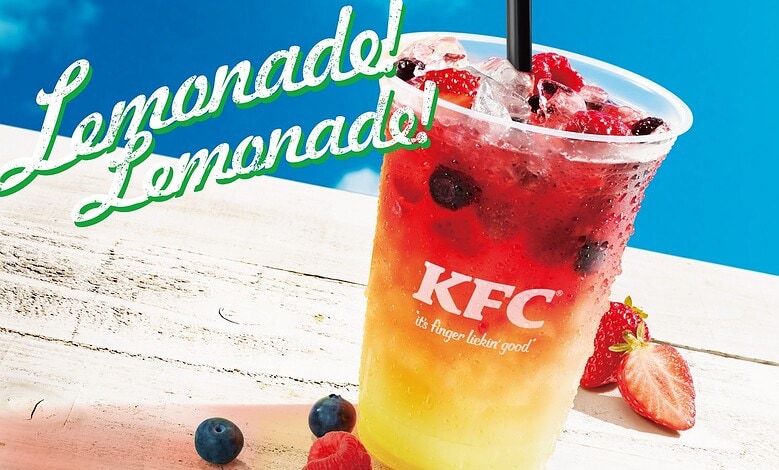 KFC Japan Brings Back Flavored Lemonade on April 21 | Japan FEAST