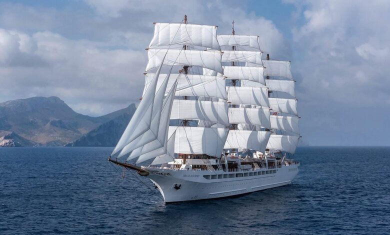 Sea Cloud Spirit, Olbia conquista el turismo de cruceros de lujo ...