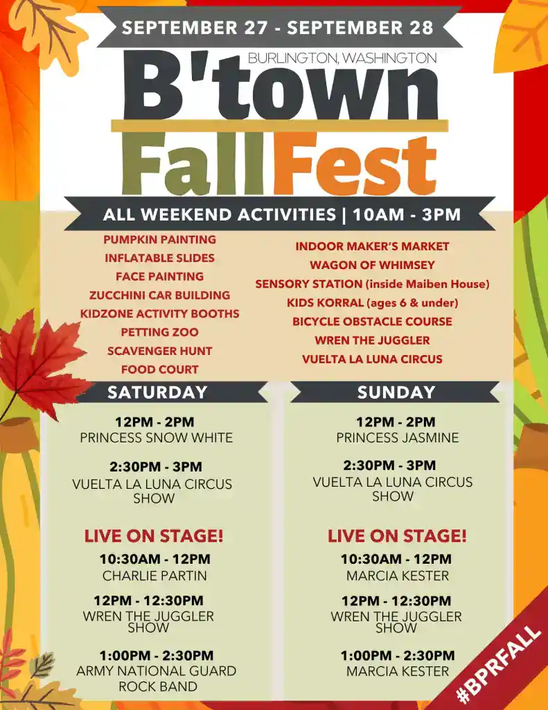 B’town Fall Fest 2025 – Burlington, WA (Sept 27–28) | Alpine Heating ...