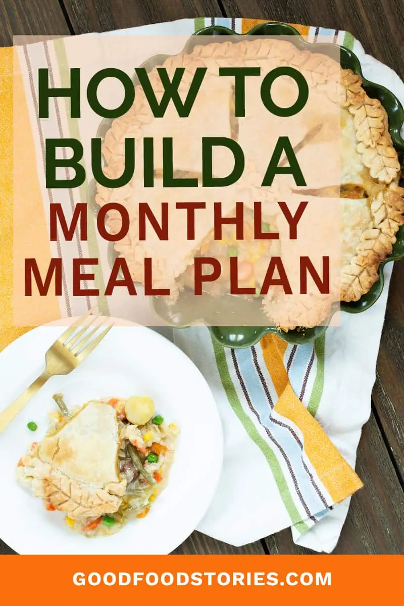 How to Build a Monthly Meal Plan - Good Food Stories