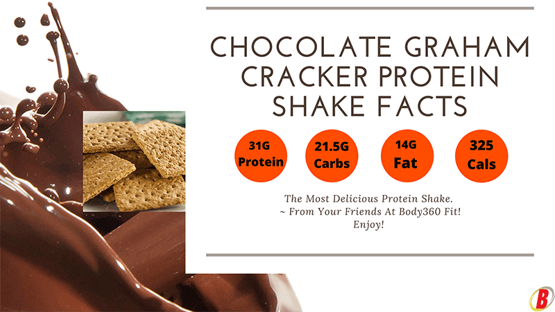 Healthy & Easy Graham Cracker Protein Shake Recipe | Body360 Fit