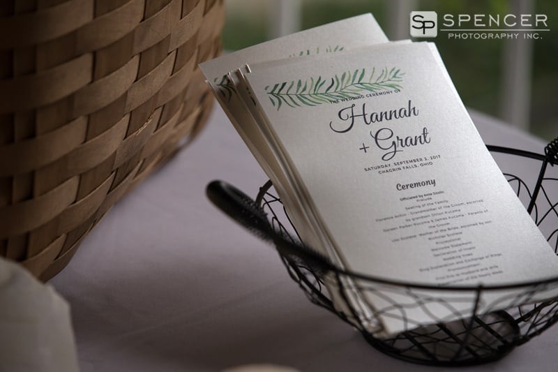 Wedding Reception at Chagrin Valley Athletic Club