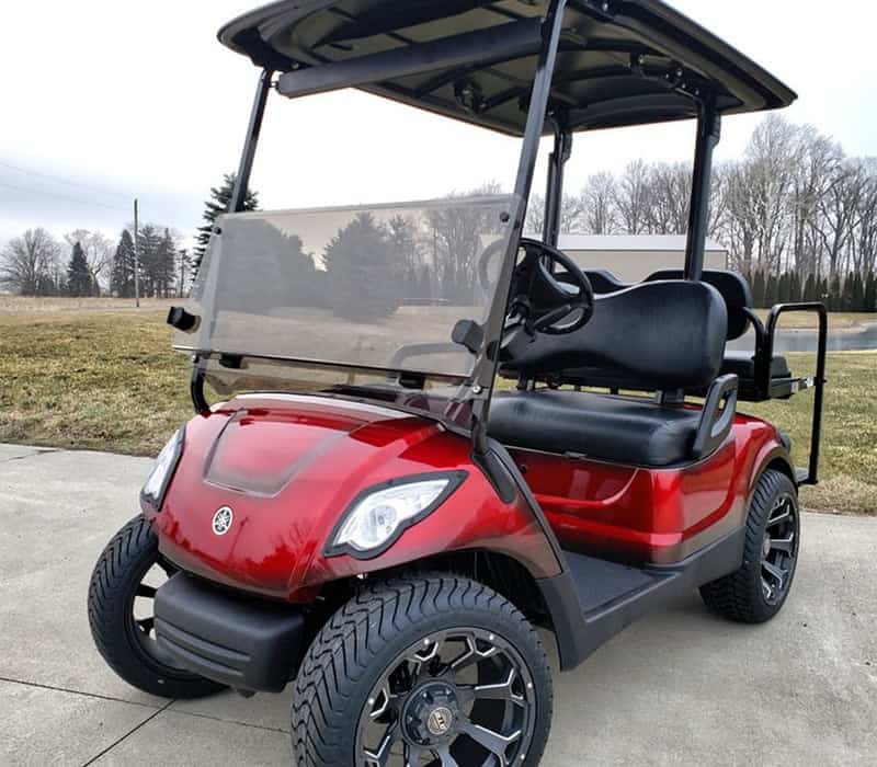 The Hottest Red Golf Cart Gallery - Custom Red Golf Carts