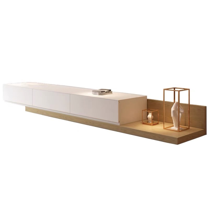 Dwell Extensible TV Unit | Modern Adjustable Wood TV Cabinet | Derlook