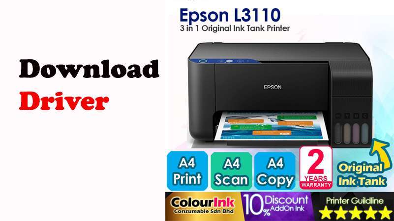 Download Driver Epson L3110 Dan Cara Install