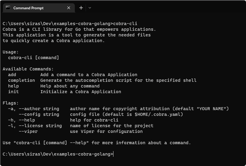 มาลองสร้าง CLI ใน Go ด้วย Cobra กันเลยยย – BorntoDev เริ่มต้นเรียน เขียนโปรแกรม ขั้นเทพ