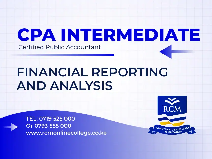 Financial Reporting and Analysis(FRA Combined) | RCM Online College