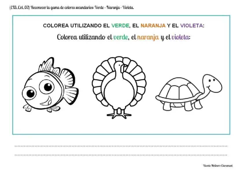 📚 Aprender los Colores 📚 Educación Infantil 3 años