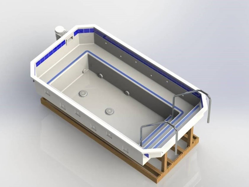 Plunge Pool - Hot or Cold - Prefab 5 Sizes - SwimEx