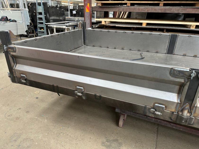 Double Skin Drop Side Panel in Steel - Tipmaster