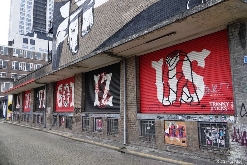 Street art wandeling in het Central District van Rotterdam - JTravelBlog