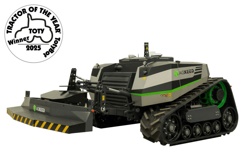 AgXeed 5.115T2 Tractor of the Year 2025 in the category robot tractors ...
