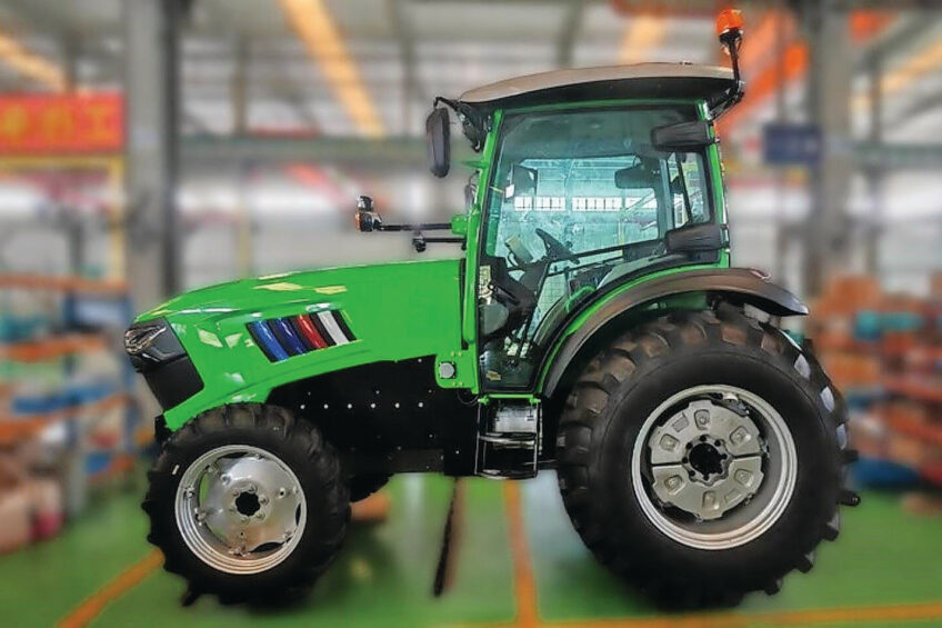 Chinese start-up introduces electric tractor - Future Farming