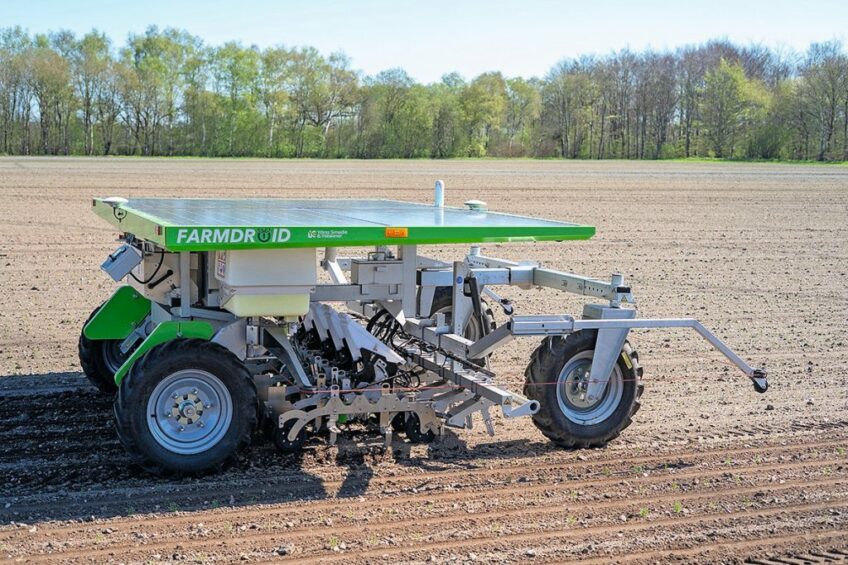 Farmdroid introduces new seeding elements