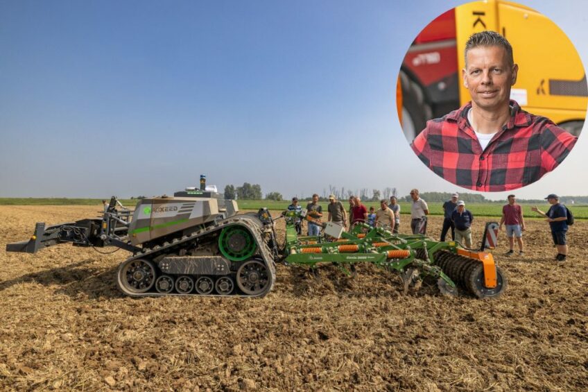 'Planning ahead with the robot tractor’