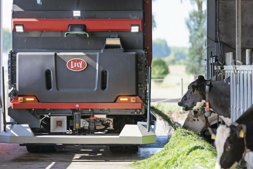 How Lely’s Exos robot delivers fresh grass to dairy herd