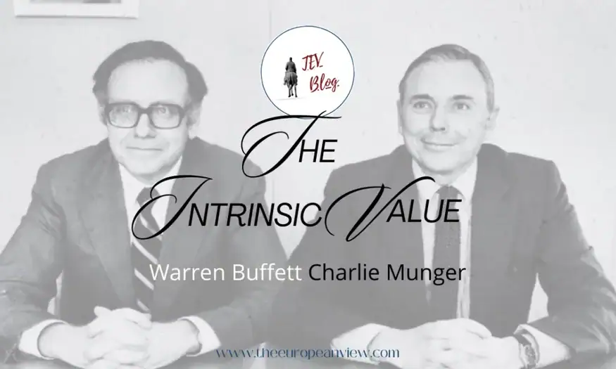 Intrinsic Value Of A Stock - Buffett's & Munger's Value Formula - TEV Blog