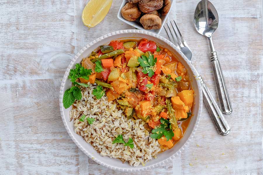Moroccan Vegetable Stew - Only Gluten Free Recipes
