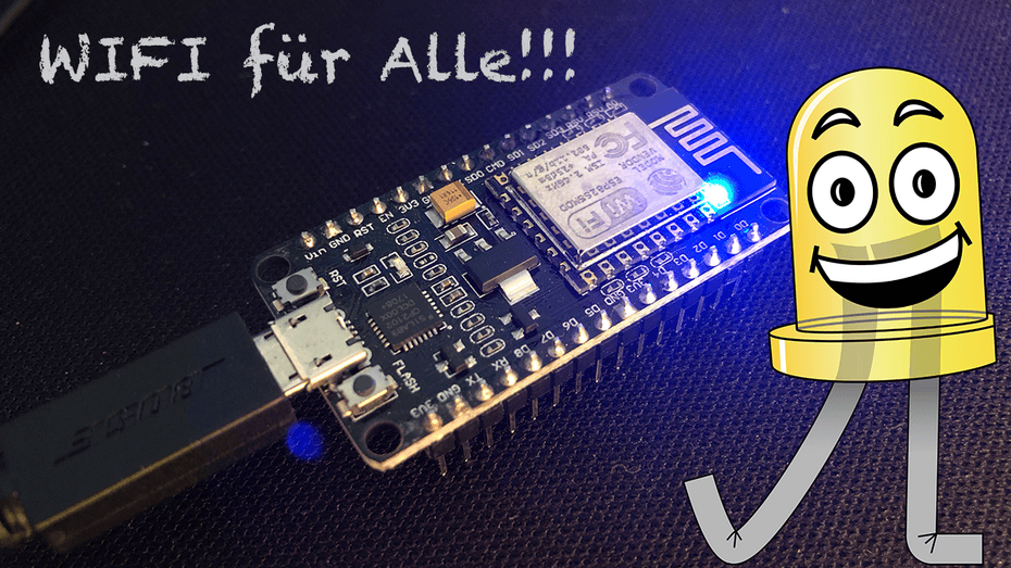 Arduino Wifi mit dem ESP8266 als Arduino – Kostengünstig und Einfach