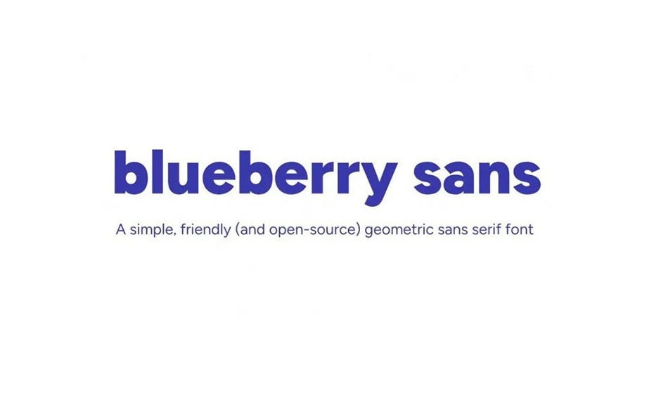 Blueberry Sans Font Free Download - Fonts Bee