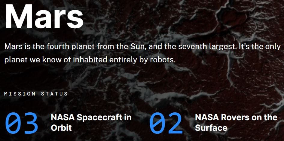 Mars Exploration Statistics And Facts (2025)