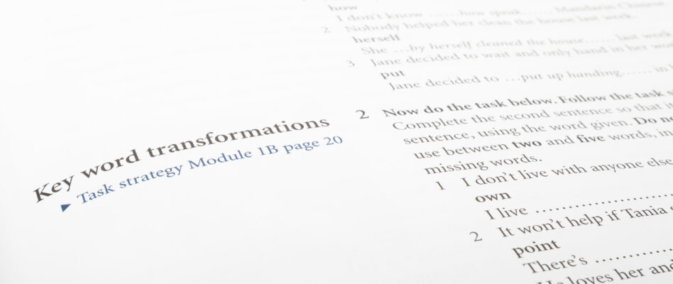 40 Key Word Transformations Ex. | B2 First (FCE) | engxam.com