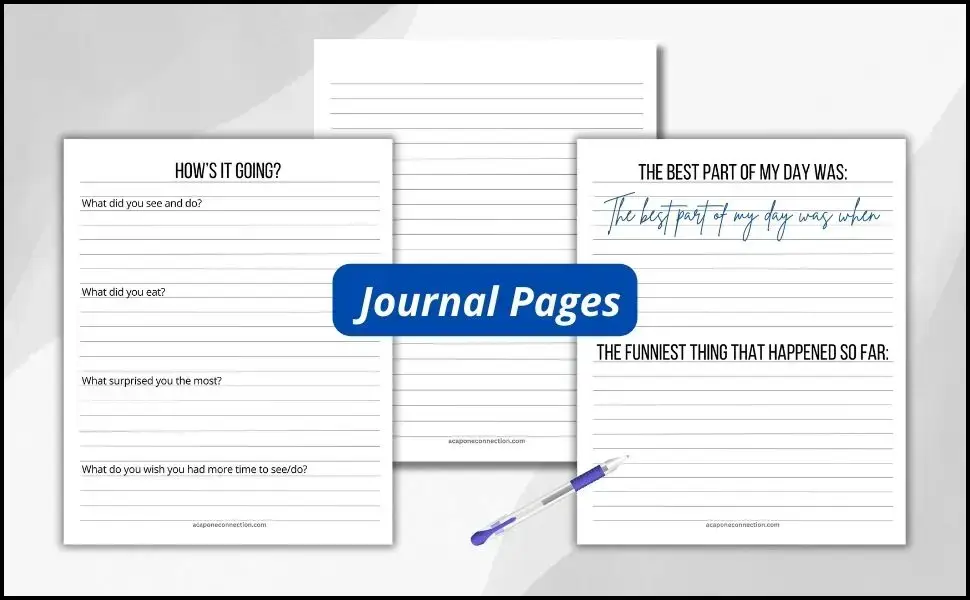 How to Make a Simple Travel Journal and Travel Scrapbook