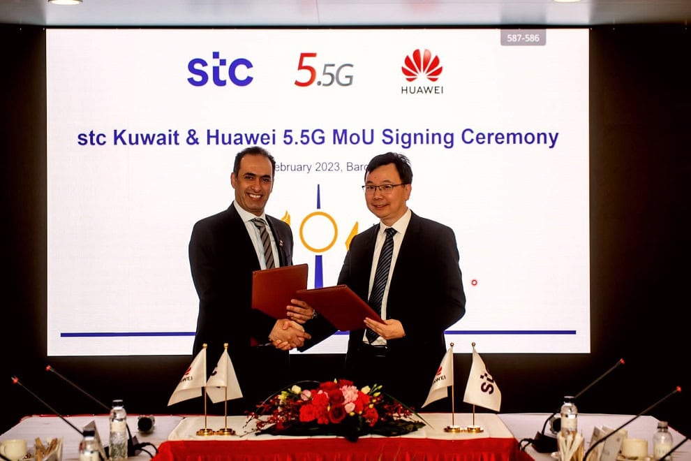 stc Kuwait and Huawei sign MoU on 5.5G strategic cooperation, Leading the digitalization ...
