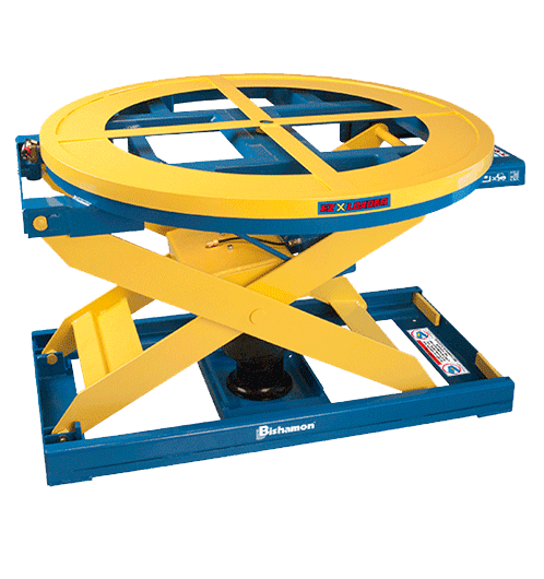 EZ X Loader Pallet Positioner & Lift Table | Bishamon