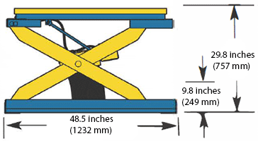 EZ X Loader Pallet Positioner & Lift Table | Bishamon
