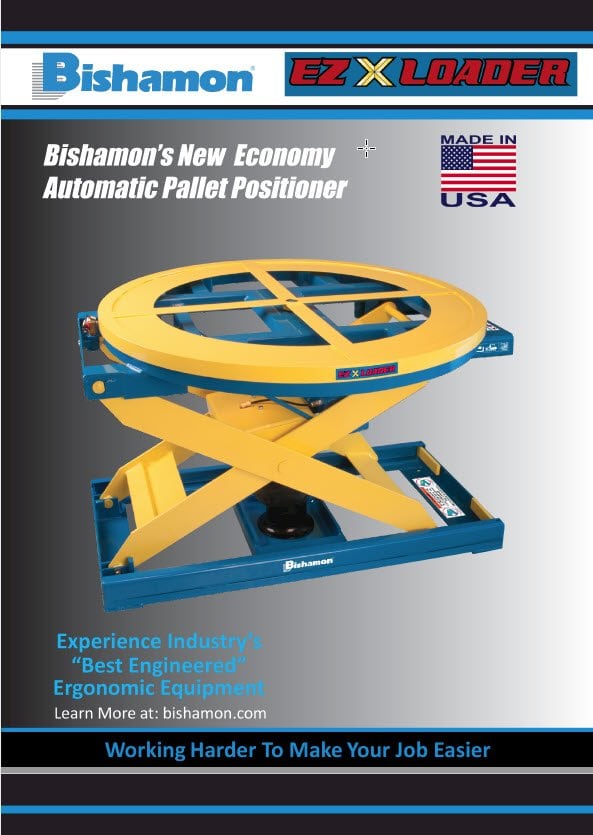 EZ X Loader Pallet Positioner & Lift Table | Bishamon