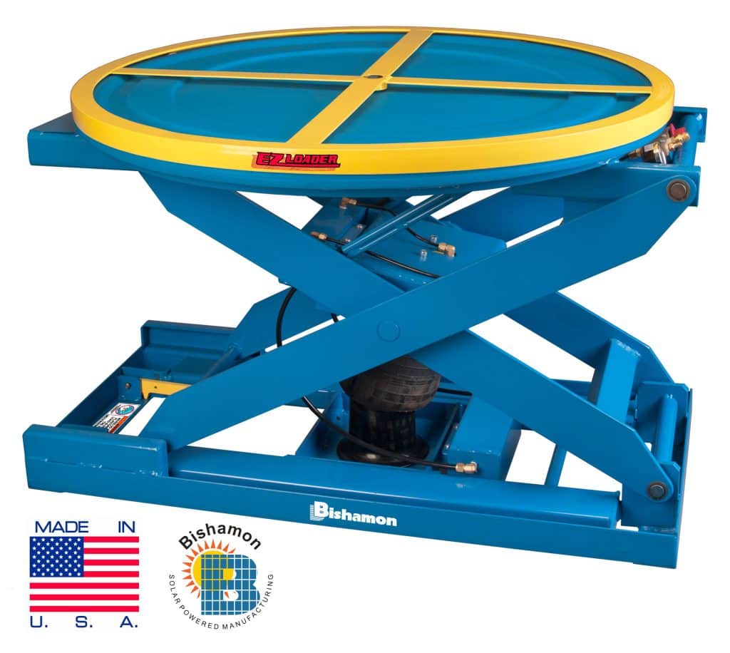 EZ Loader Automatic Pneumatic Pallet Positioner | Bishamon