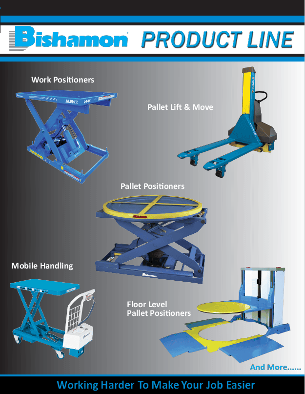 Download Manuals & Brochures | Bishamon Lift Tables & Jacks