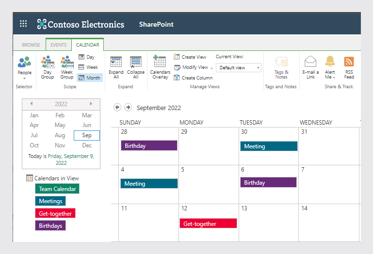 How to Color Code SharePoint Calendars - Сhange colors in Sharepoint ...
