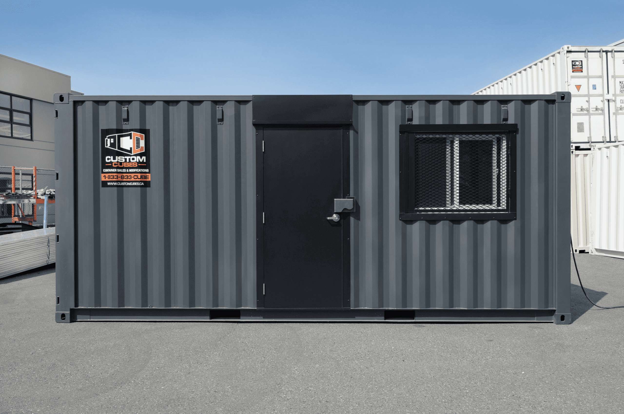 20’ Plywood Office - CUSTOM CUBES