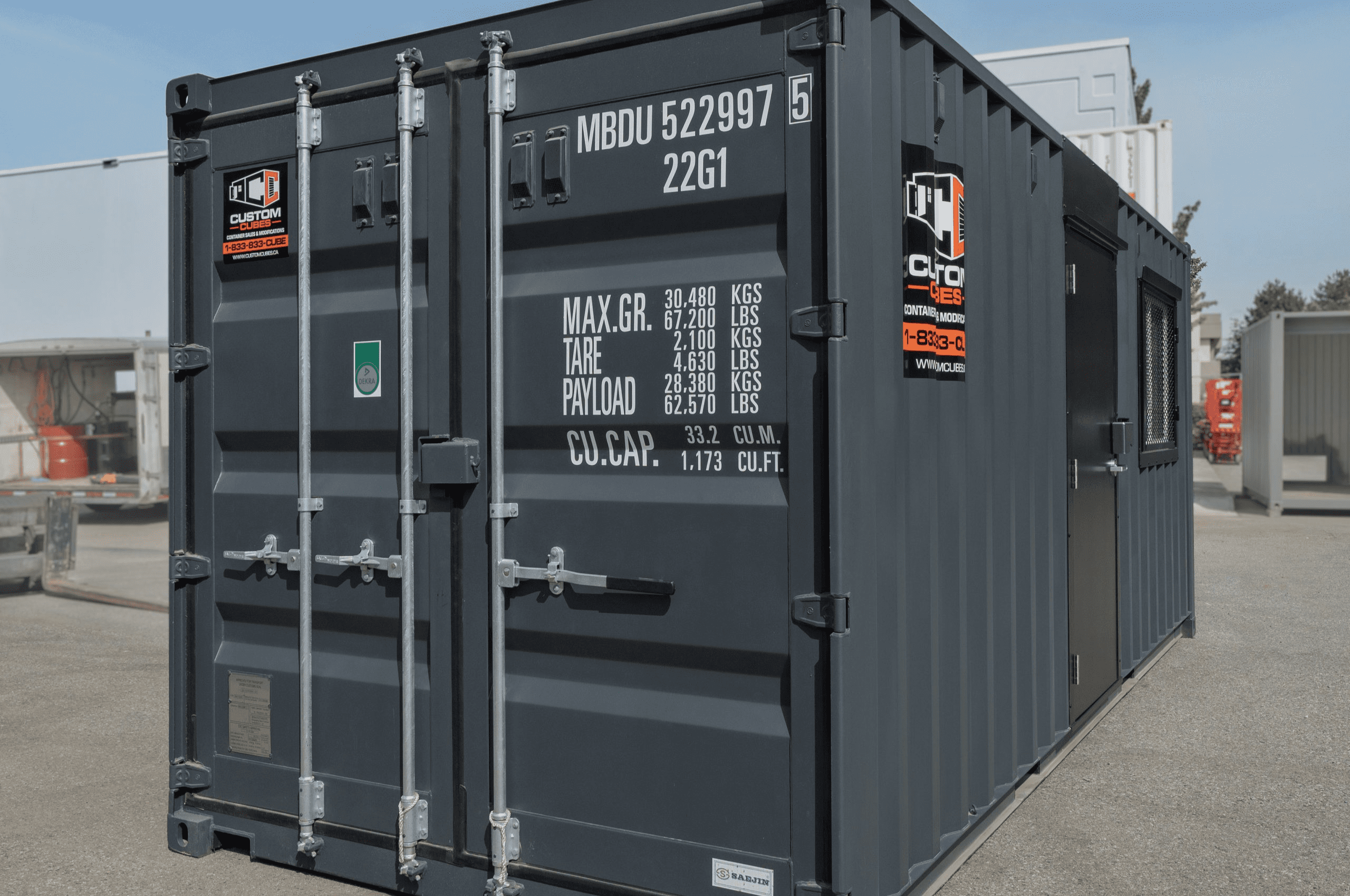 20’ Plywood Office - CUSTOM CUBES