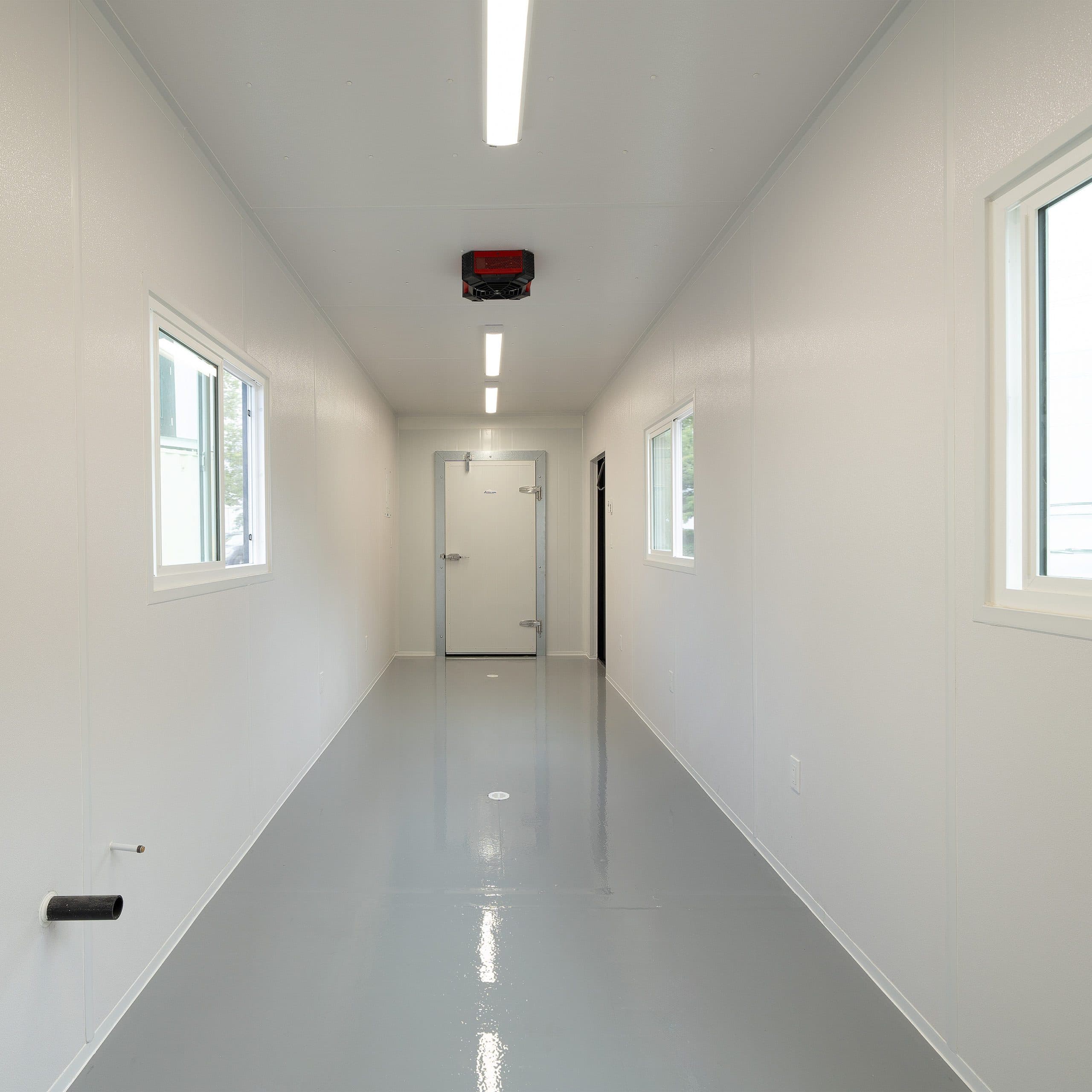 40’ Processing unit with walk in Cooler - CUSTOM CUBES