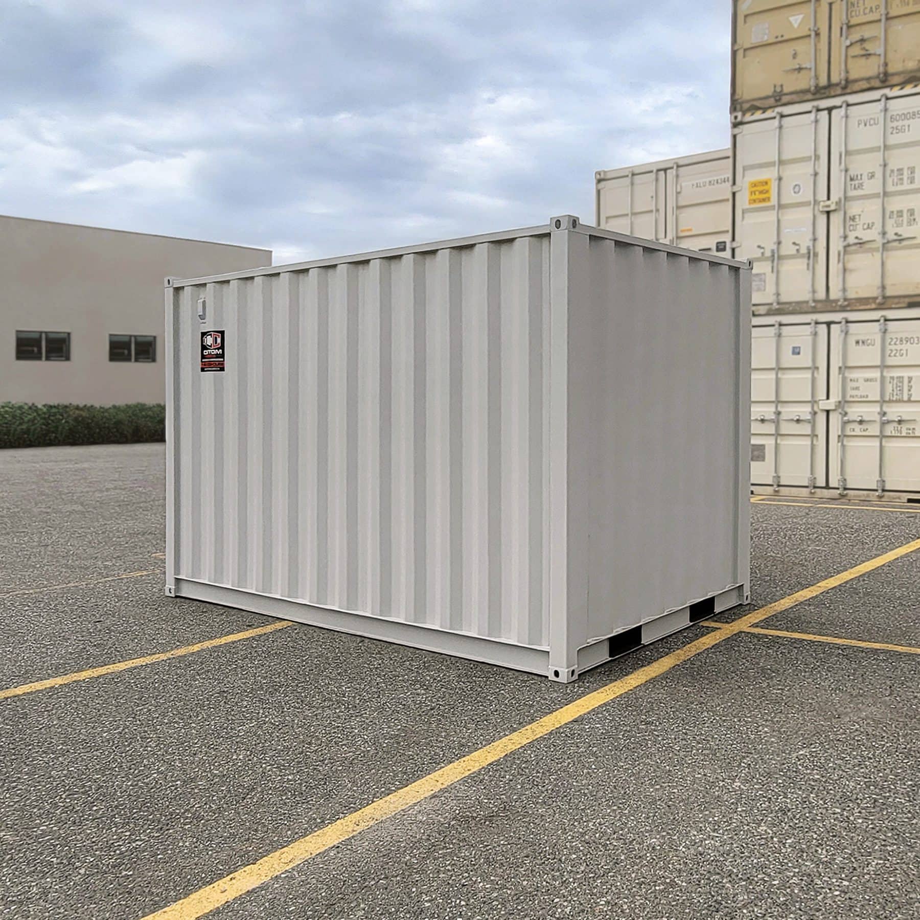 12’ “MINI CUBE” New Container w/ Roll up - CUSTOM CUBES