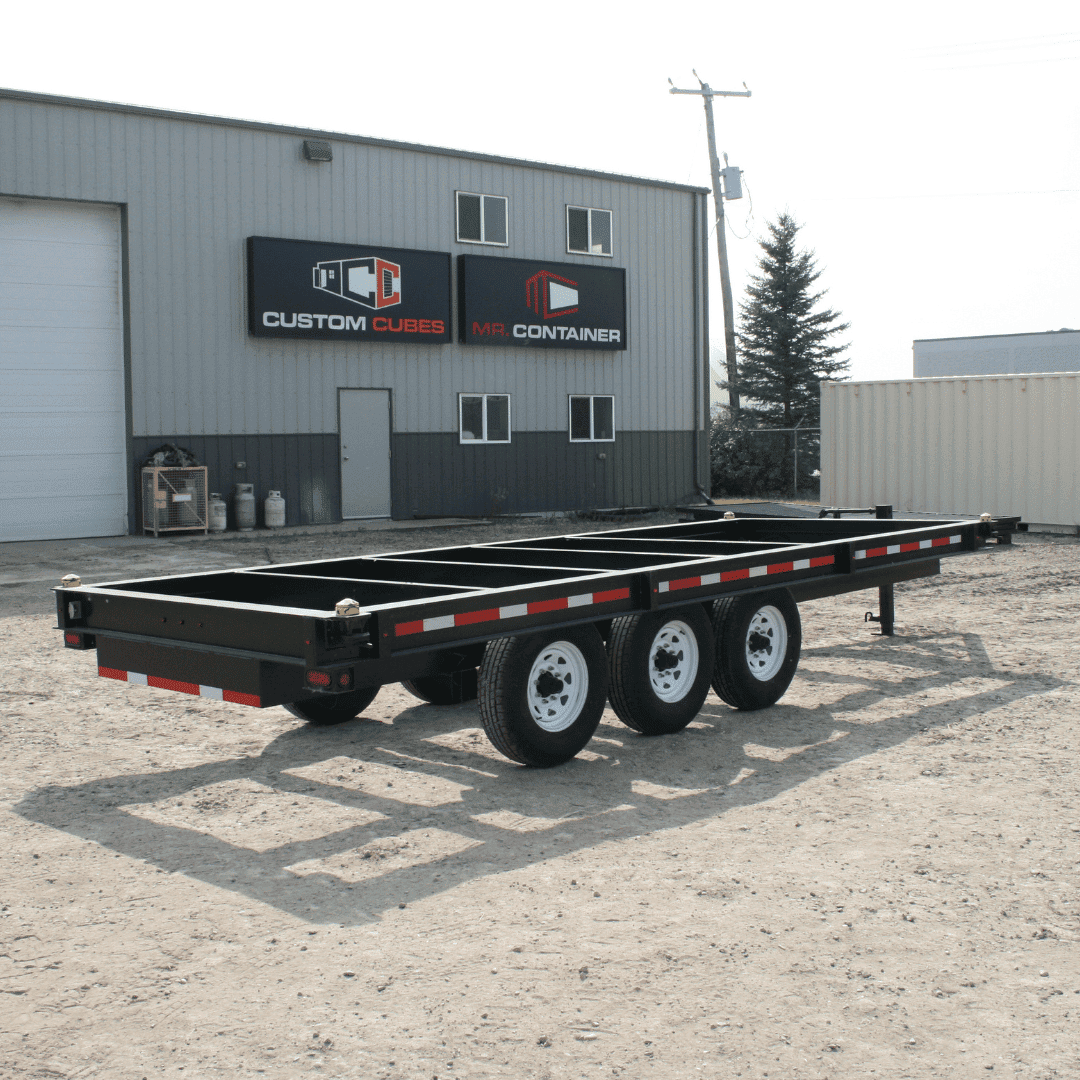 10’ Bumper Pull Container Trailer - CUSTOM CUBES