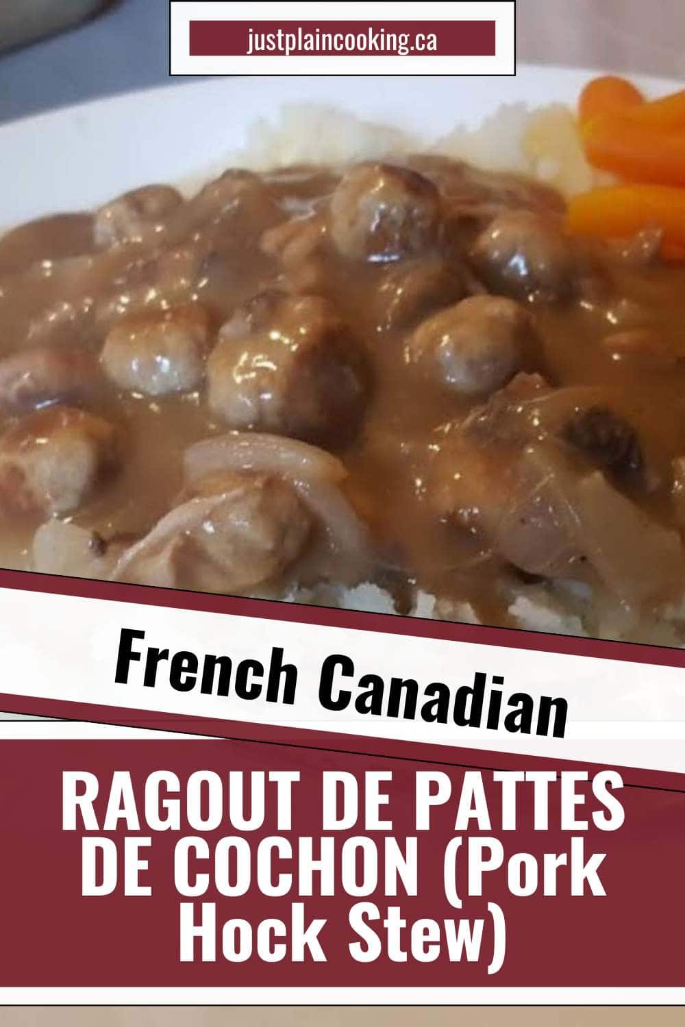 French Canadian Ragout De Pattes Et Boulettes » Just Plain Cooking