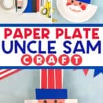 Uncle Sam Paper Plate Craft for Kids - Kidz Craft Corner