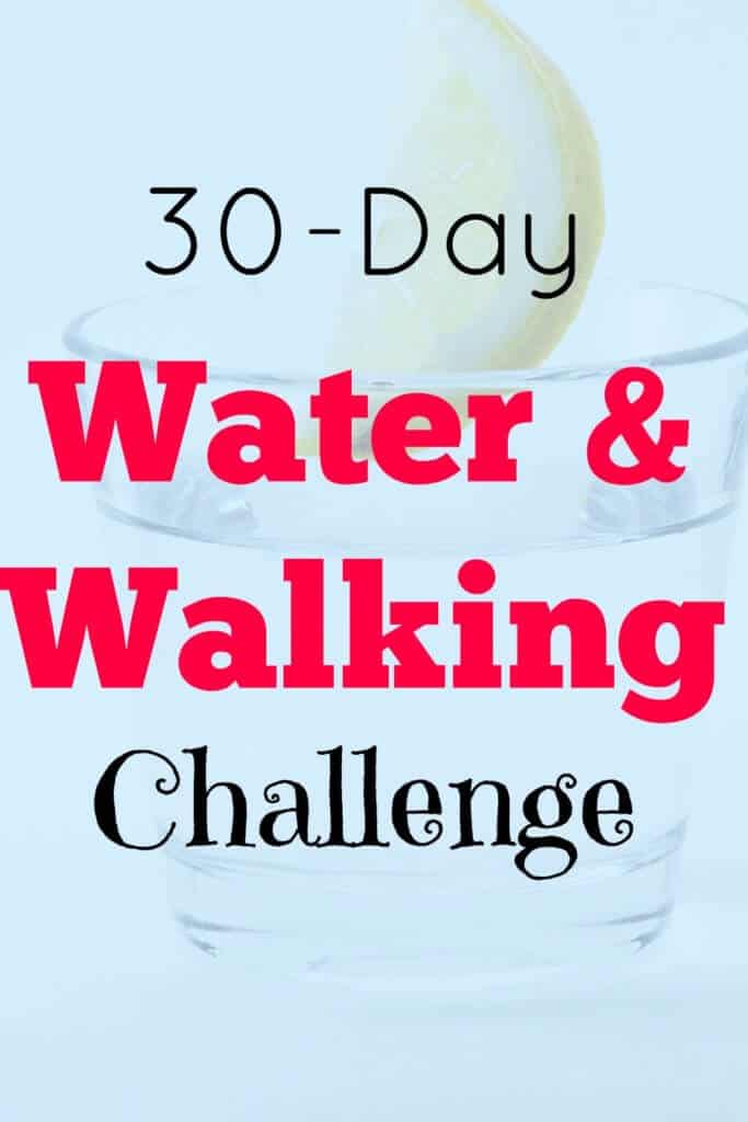 Water and Walking Challenge