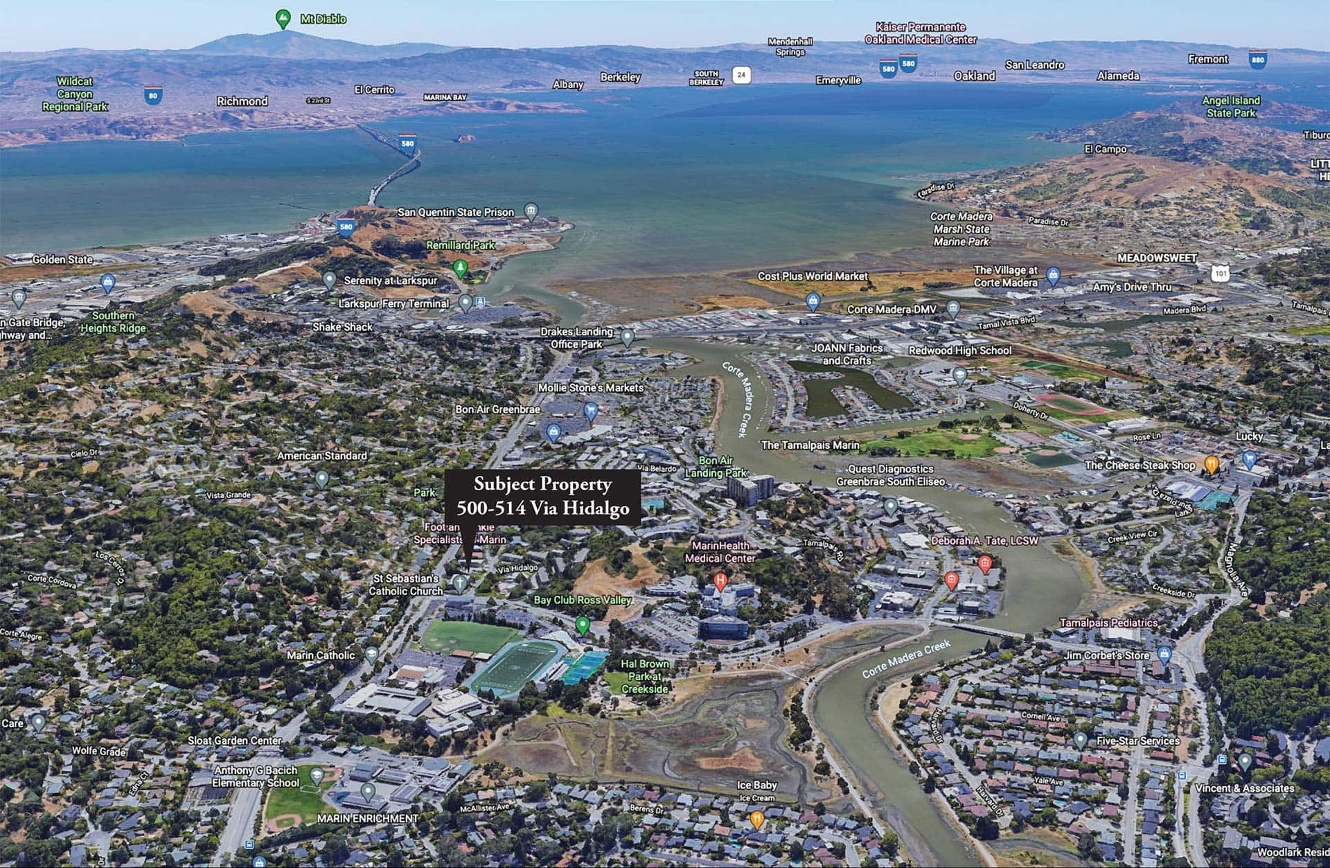 500-514 Via Hidalgo, Greenbrae, CA